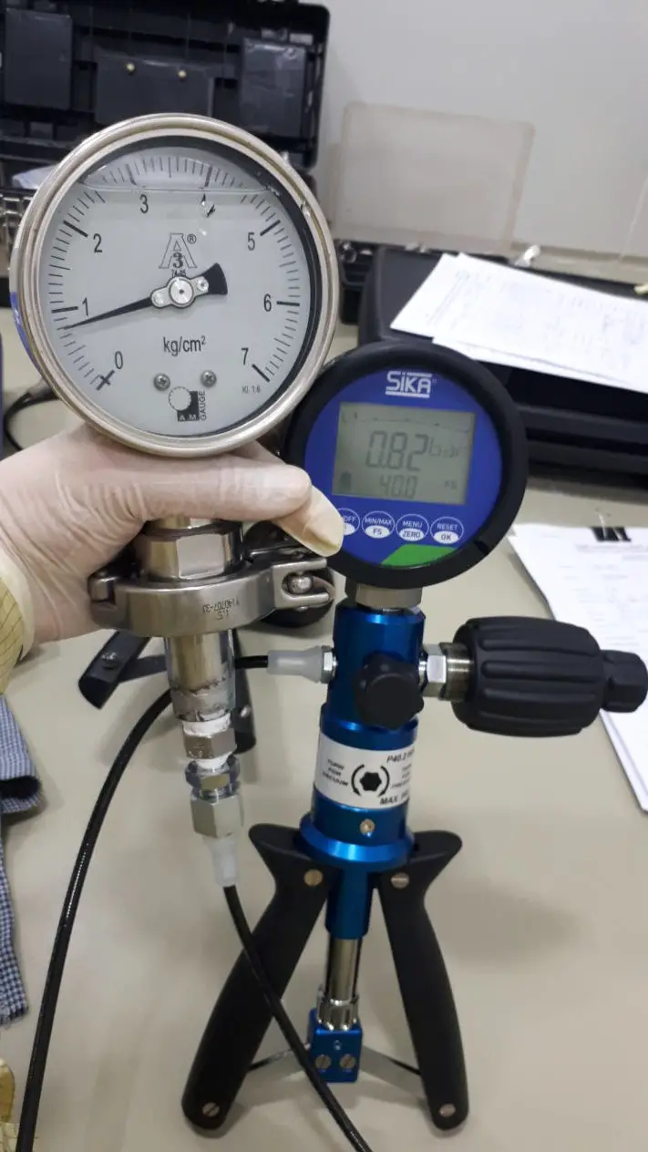 Pressure Gauge Calibration-Using Fluke 754 Process Calibrator with a ...