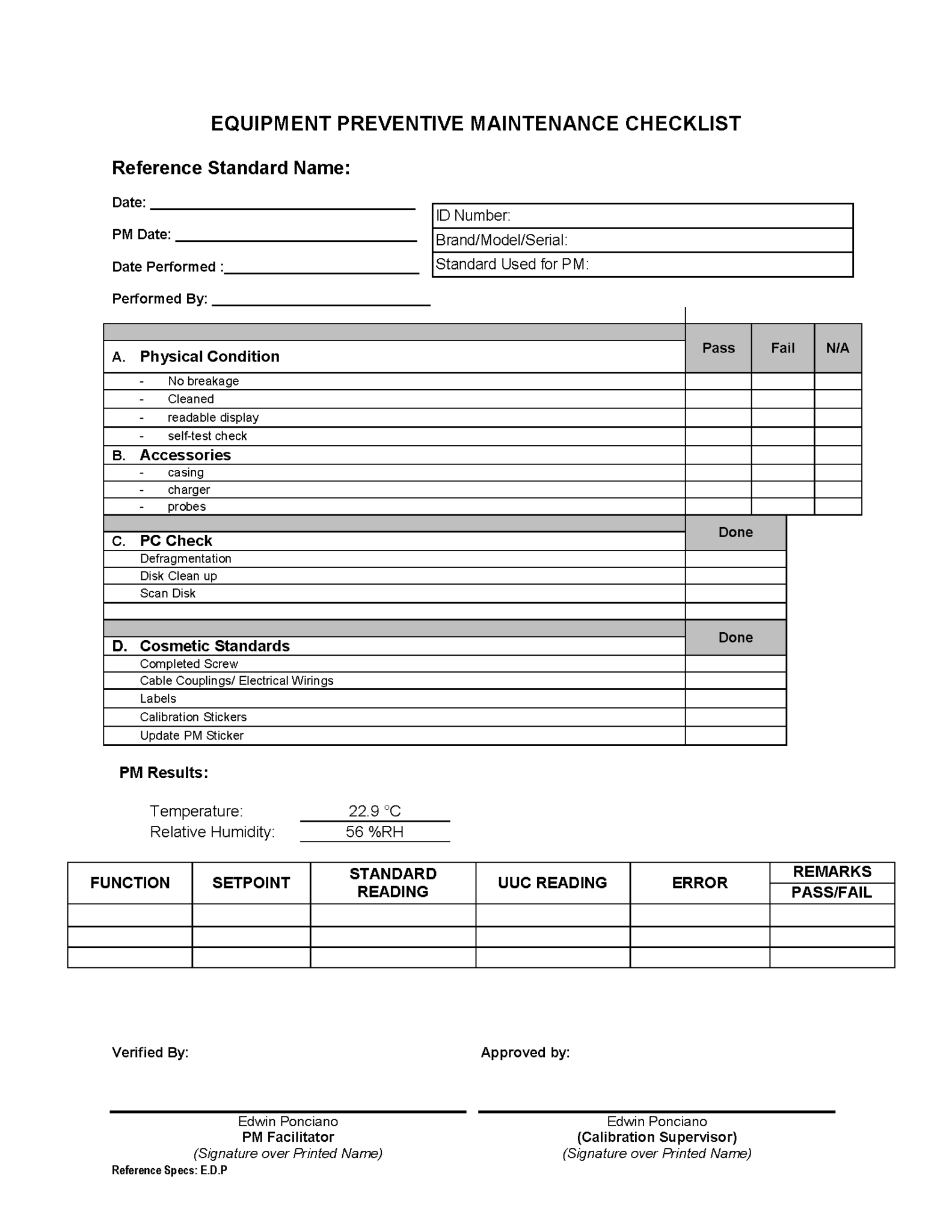 Preventive Maintenance in Calibration - Calibration Awareness