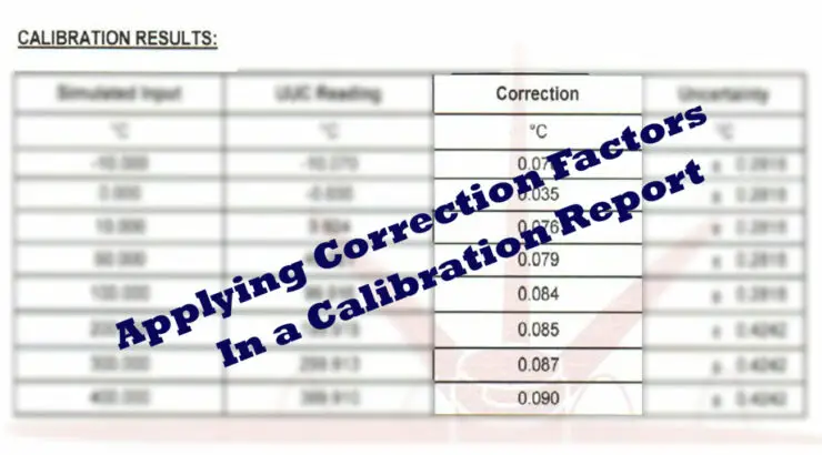 Calibration Management - Calibration Awareness